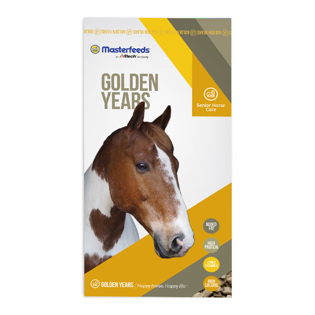MASTERFEEDS GOLDEN YEARS 16% HORSE CUBE 25KG | MB Country Living